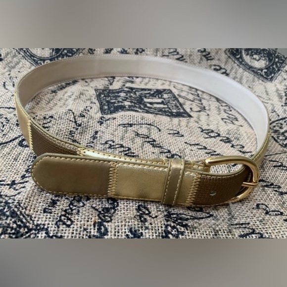 unknown | Accessories | Gold Segmented Belt | Poshmark